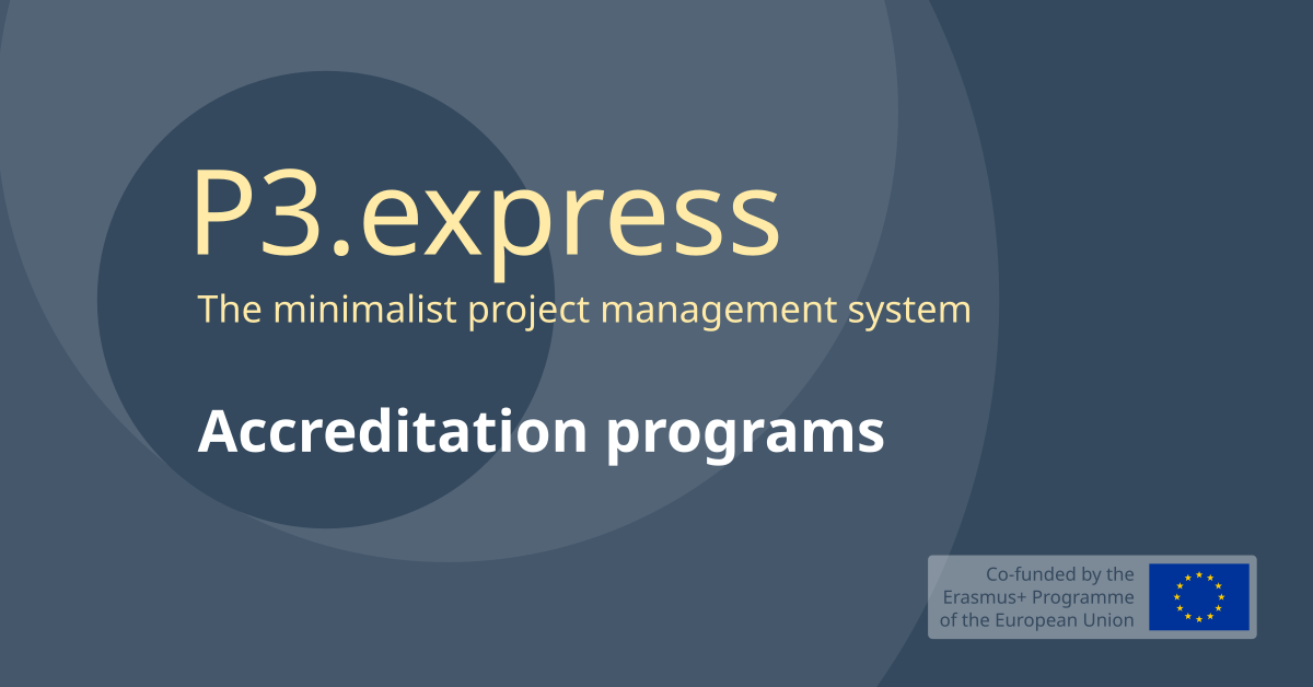P3P Training Accreditation Programs :: P3.express